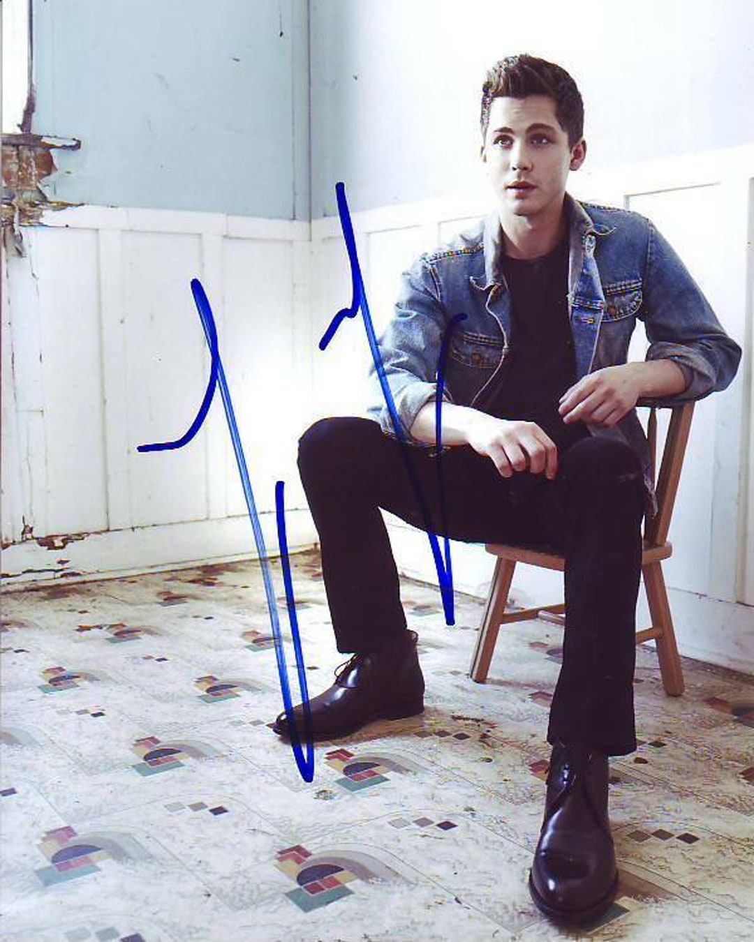 Logan Lerman Signed Autographed 8x10 Photo - Etsy