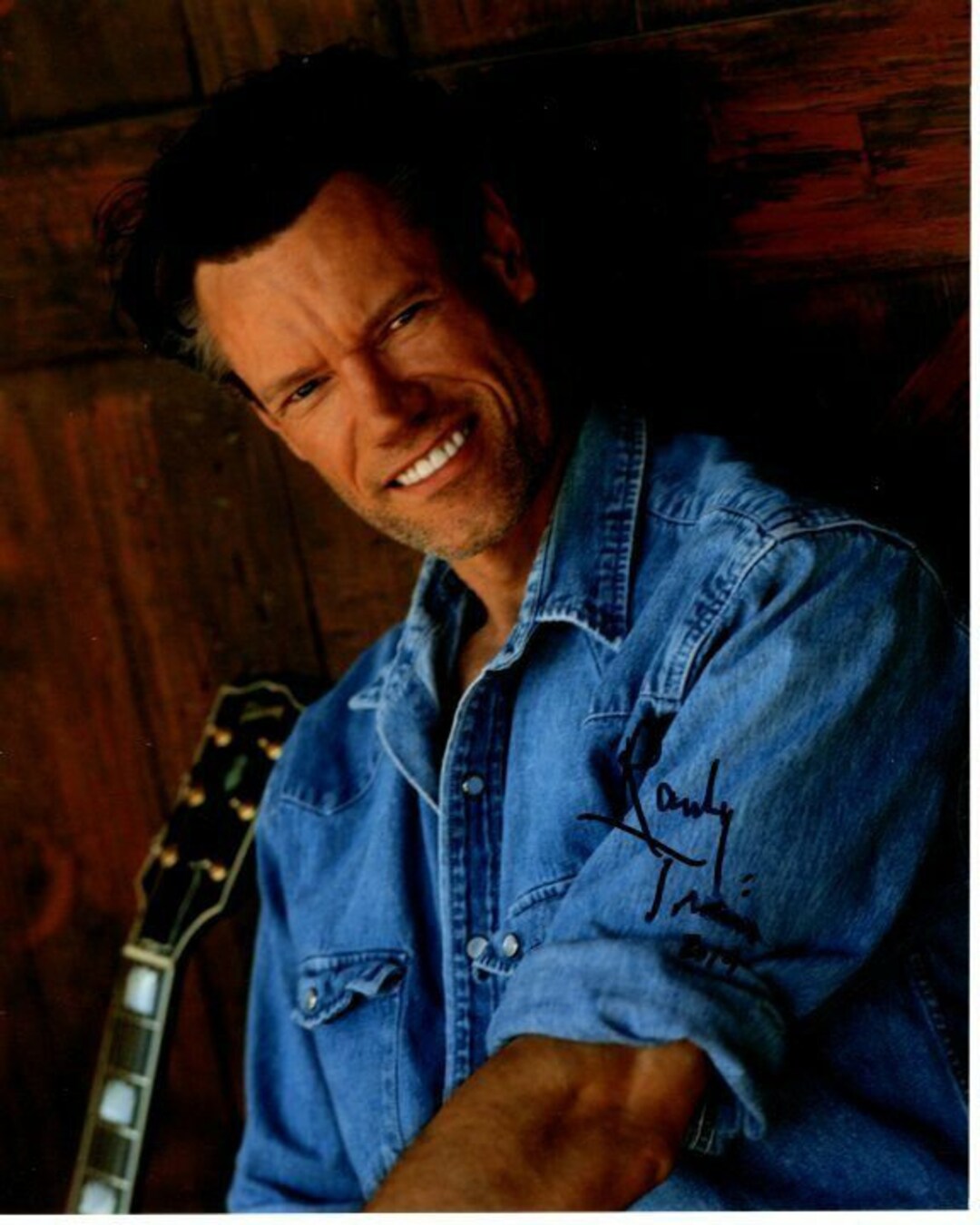 Randy Travis Signed Autographed 8x10 Photo - Etsy