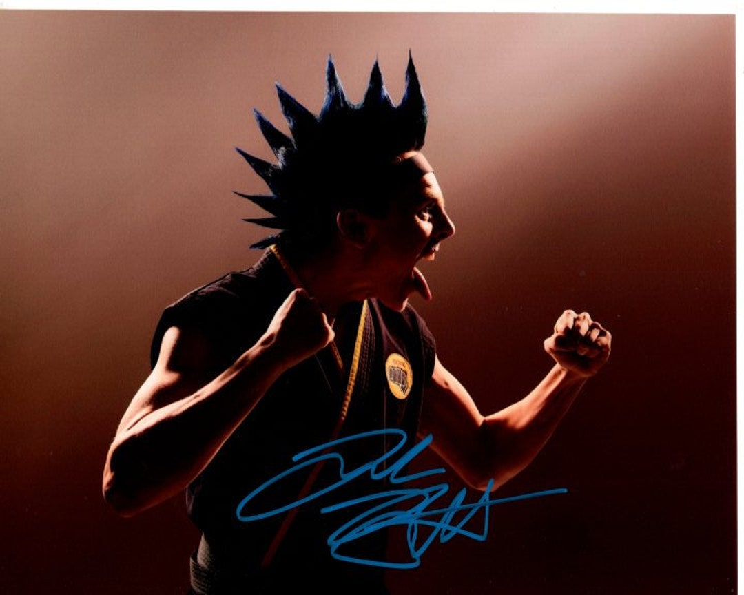 Jacob Bertrand Signed Autographed 8x10 Cobra Kai Eli Hawk Moskowitz ...
