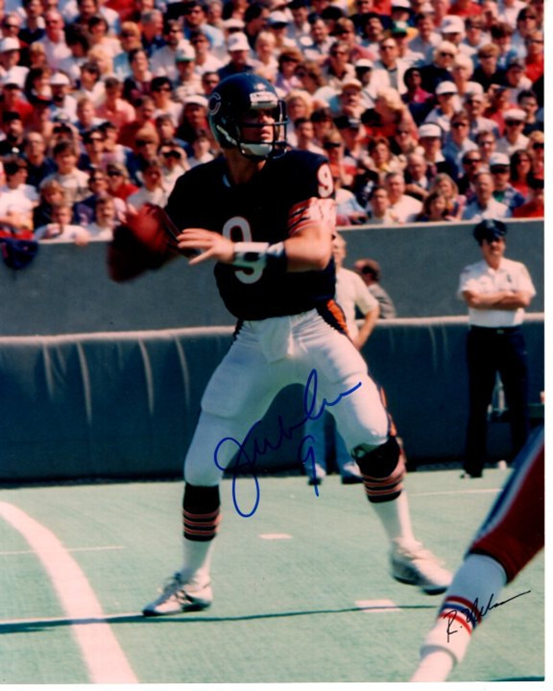 Jim Mcmahon Signed Autographed 8x10 Nfl Chicago Bears Photo - Etsy