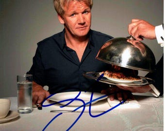Gordon Ramsay Hell's Kitchen 8x10 Inch Photo Signed Autographed ...