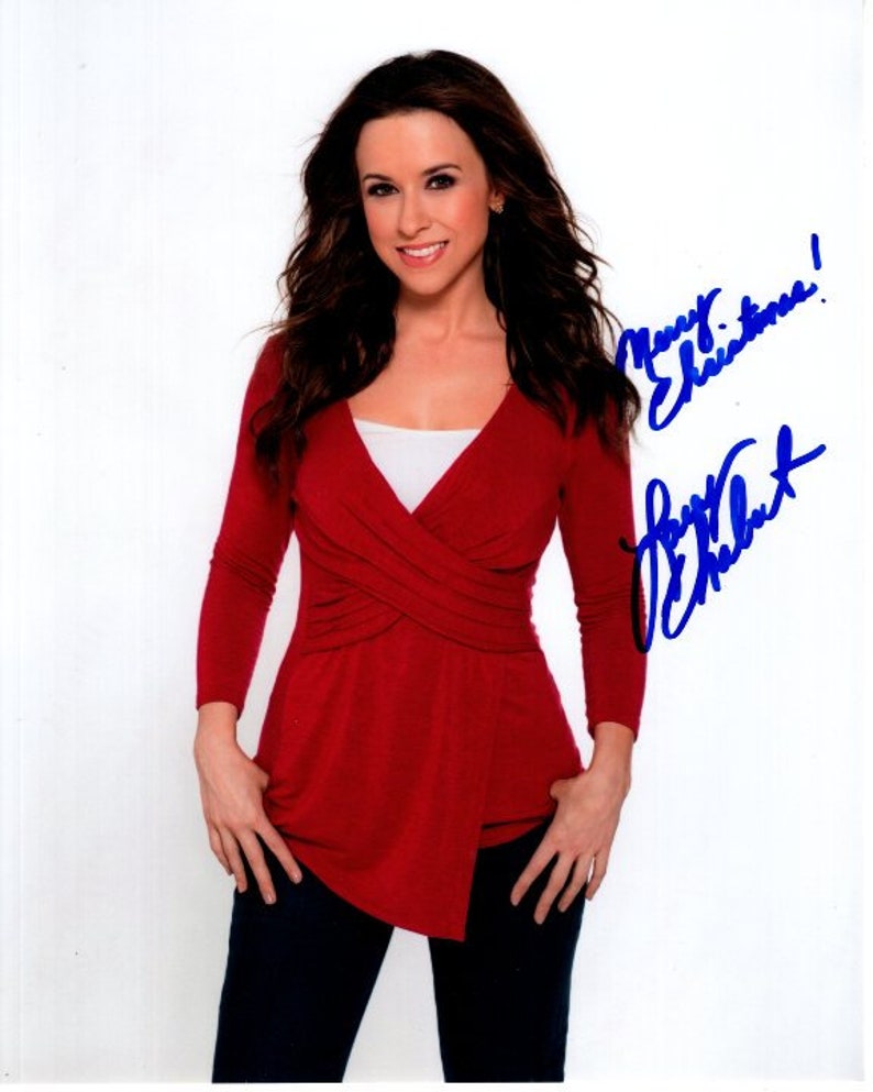Lacey Chabert Signed Autographed 8x10 Hallmark Merry Christmas Photo ...