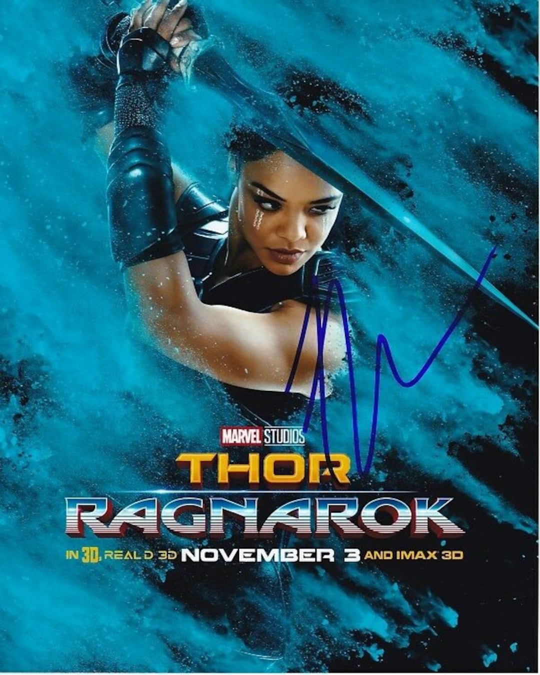 Tessa Thompson Signed Autographed 8x10 Thor Ragnarok Valkyrie Photo - Etsy