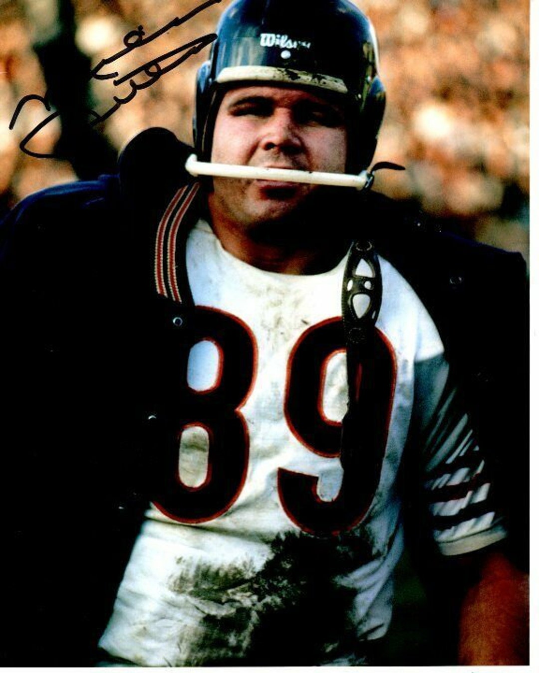 Mike Ditka Signed Autographed 8x10 Nfl Chicago Bears Photo - Etsy