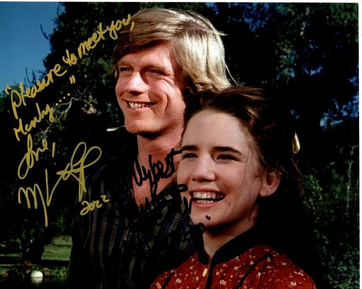 Melissa Gilbert and Dean Butler Signed Autographed 8x10 Little House on ...
