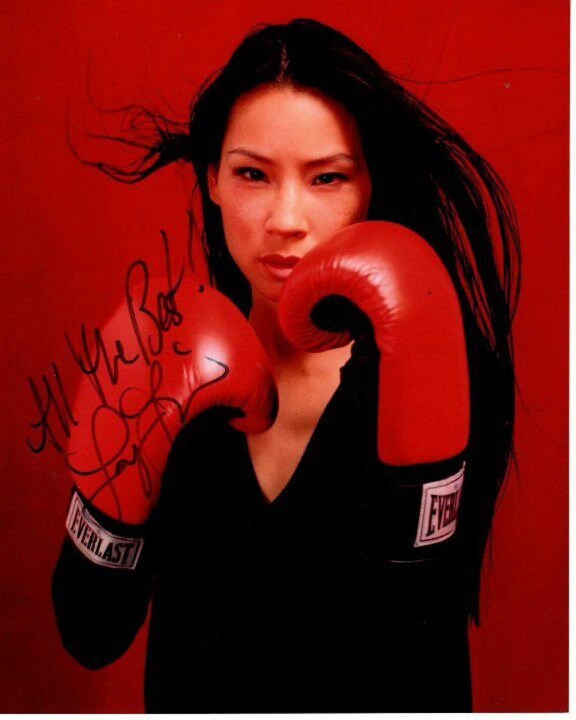 Lucy Liu Signed Autographed 8x10 Everlast Boxing Photo - Etsy