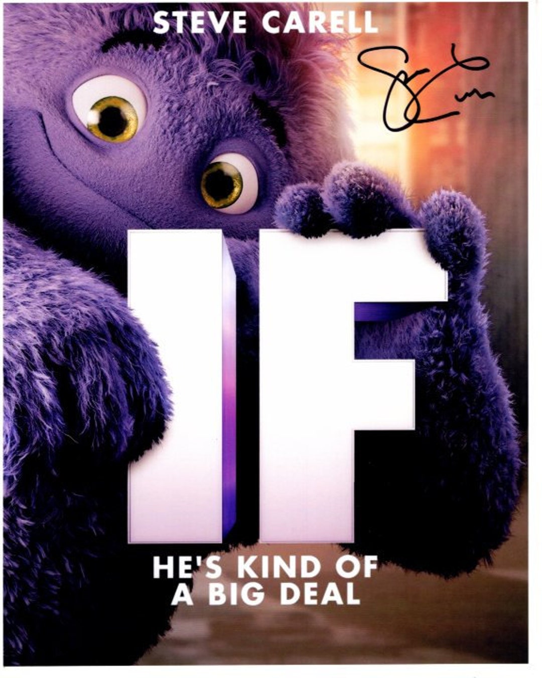 Steve Carell Signed Autographed 8x10 IF Blue Photo - Etsy