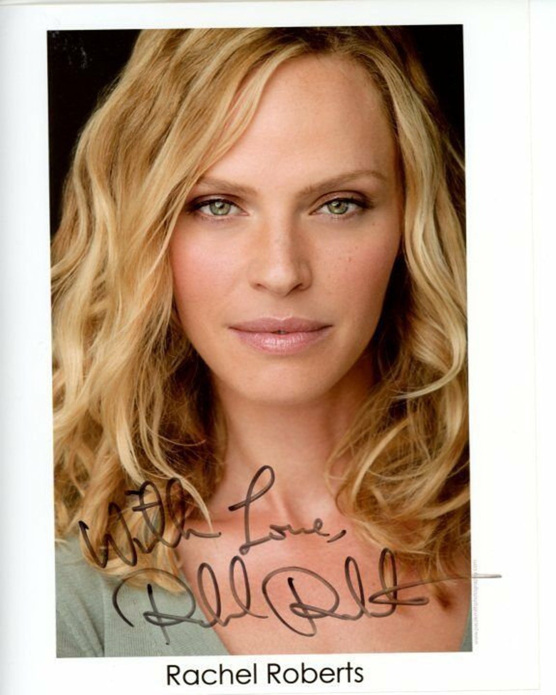 Rachel Roberts Signed Autographed 8x10 Agency Photo - Etsy