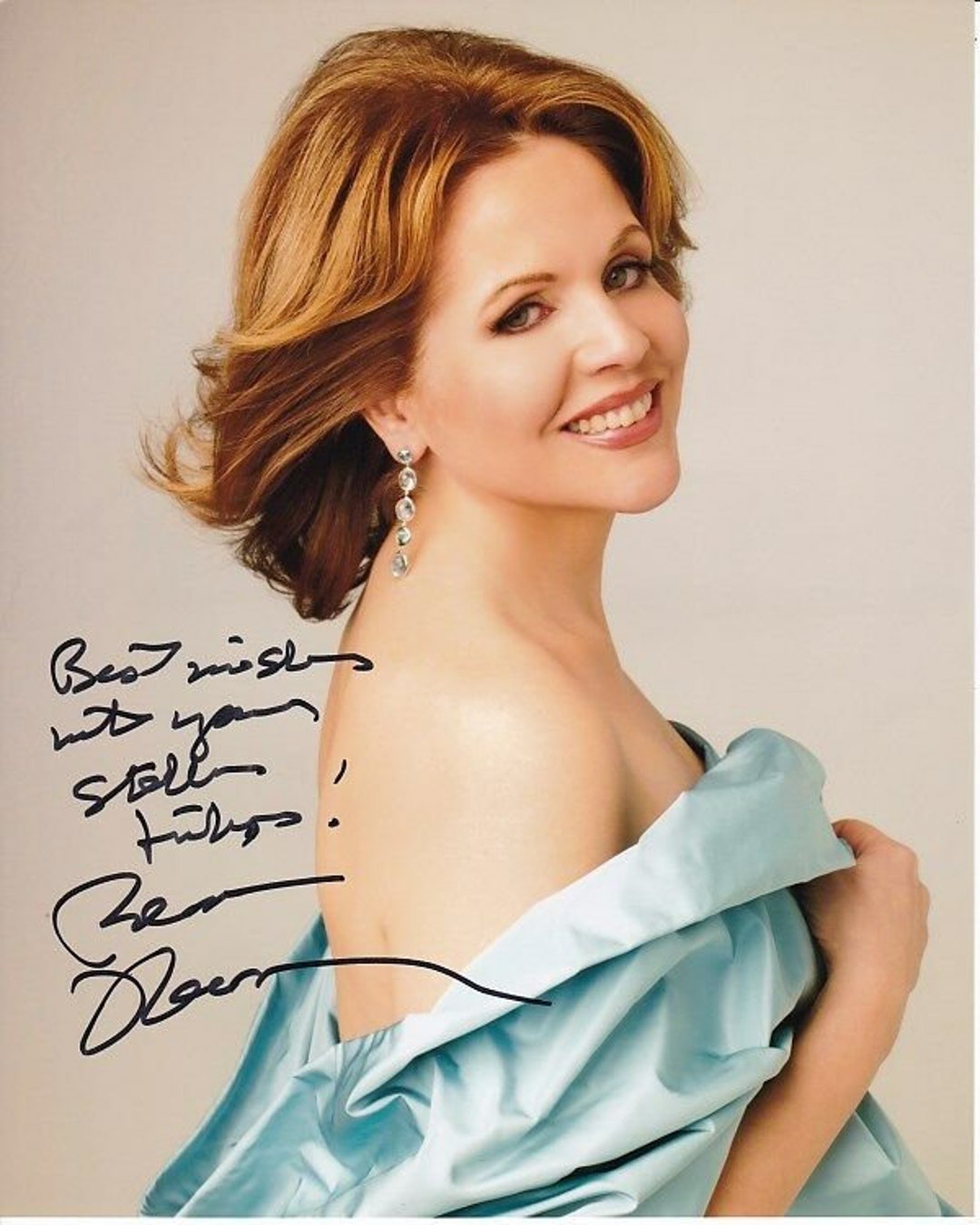 Renee Fleming Signed Autographed 8x10 Photo Great Content - Etsy