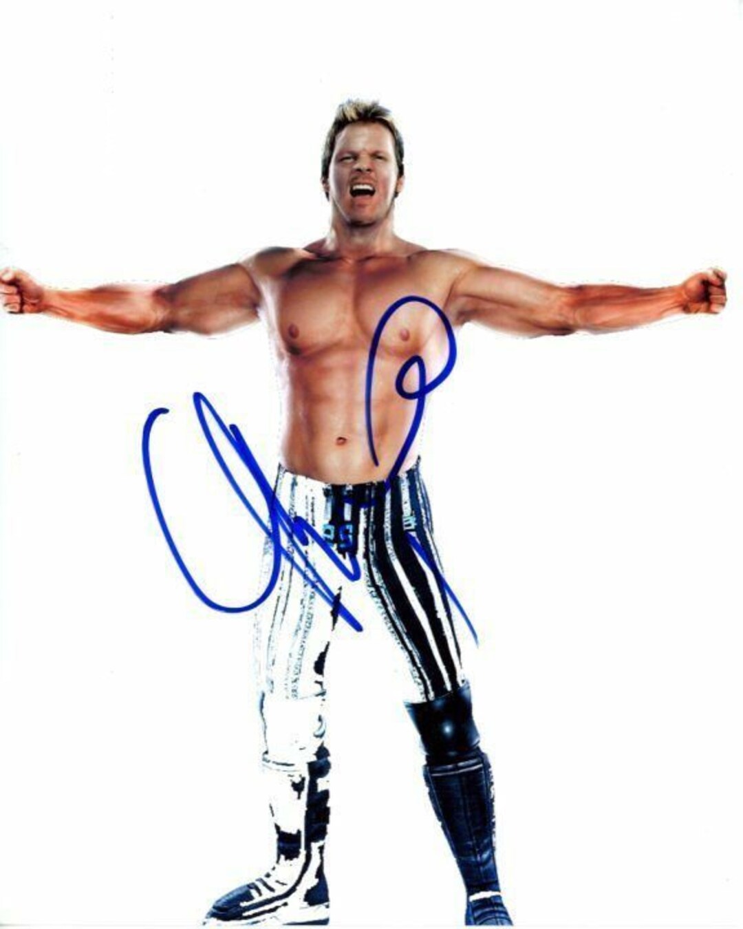 Chris Jericho Signed Autographed Wwe Wrestling 8x10 Photo - Etsy