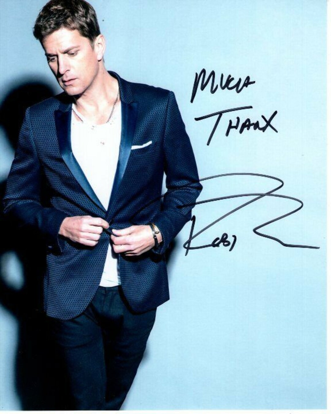Rob Thomas Signed Autographed 8x10 Photo Matchbox 20 - Etsy