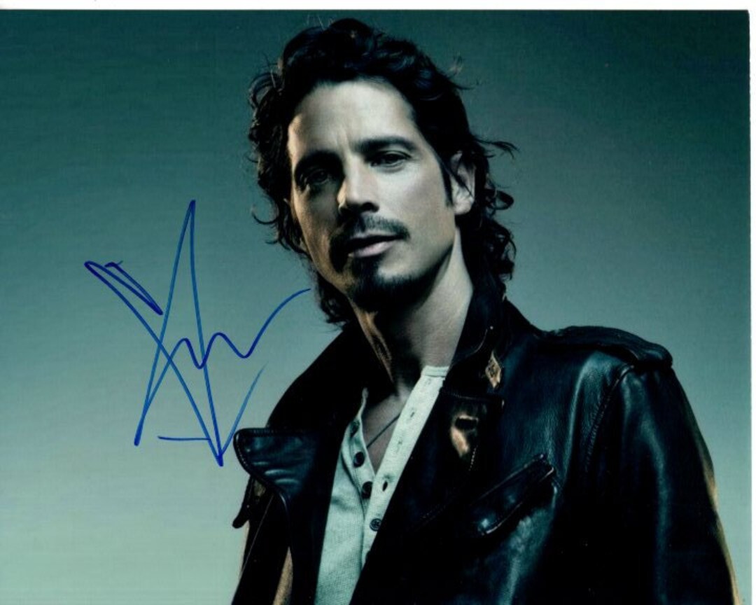 Chris Cornell Signed Autographed 8x10 Photo - Etsy