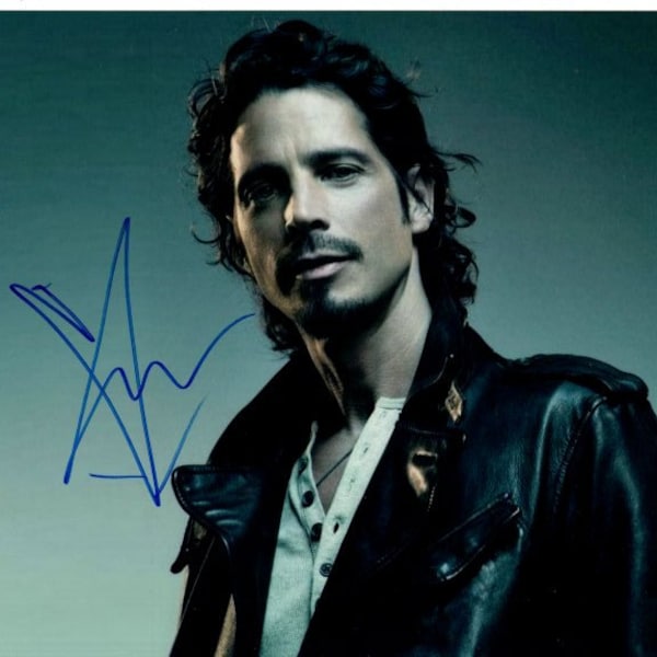 Chris Cornell Signed - Etsy