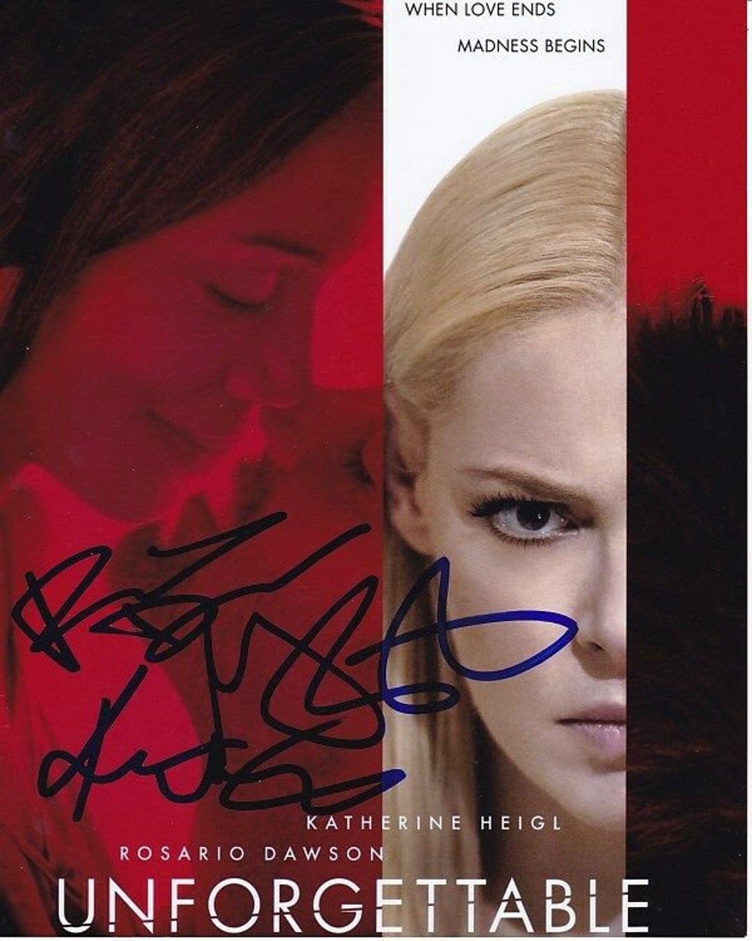 Katherine Heigl, Rosario Dawson and Geoff Stults Signed Autographed ...