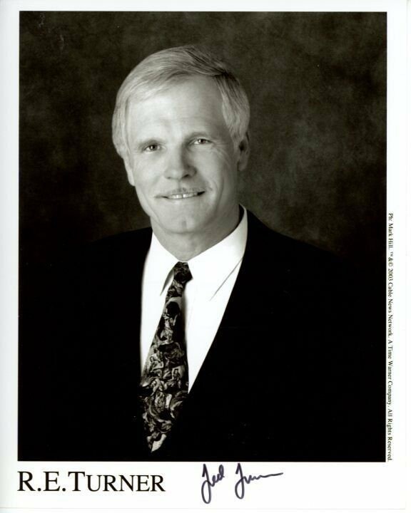 Ted Turner Signed Autographed 8x10 Photo - Etsy