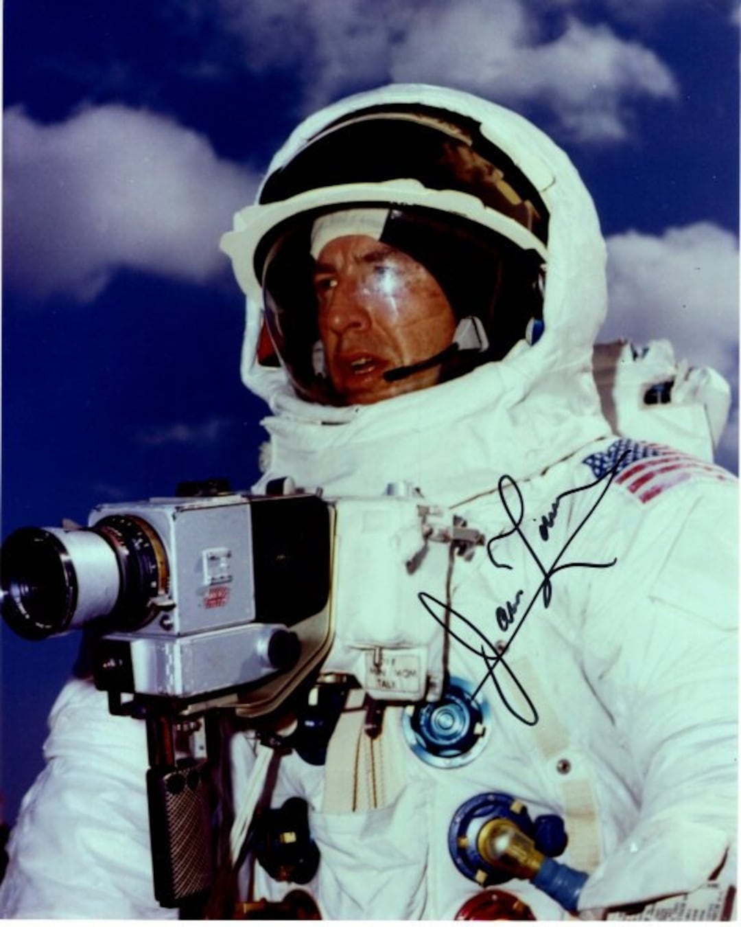 James Jim Lovell Signed Autographed 8x10 NASA Astronaut Apollo 13 Photo ...