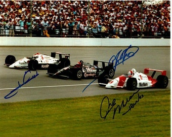 Signed Rick Mears - Etsy