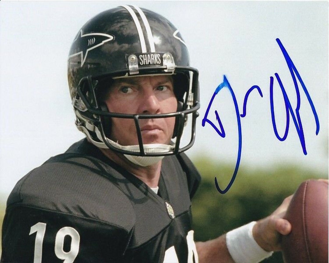 Dennis Quaid Signed Autographed 8x10 Any Given Sunday Jack Cap Rooney ...