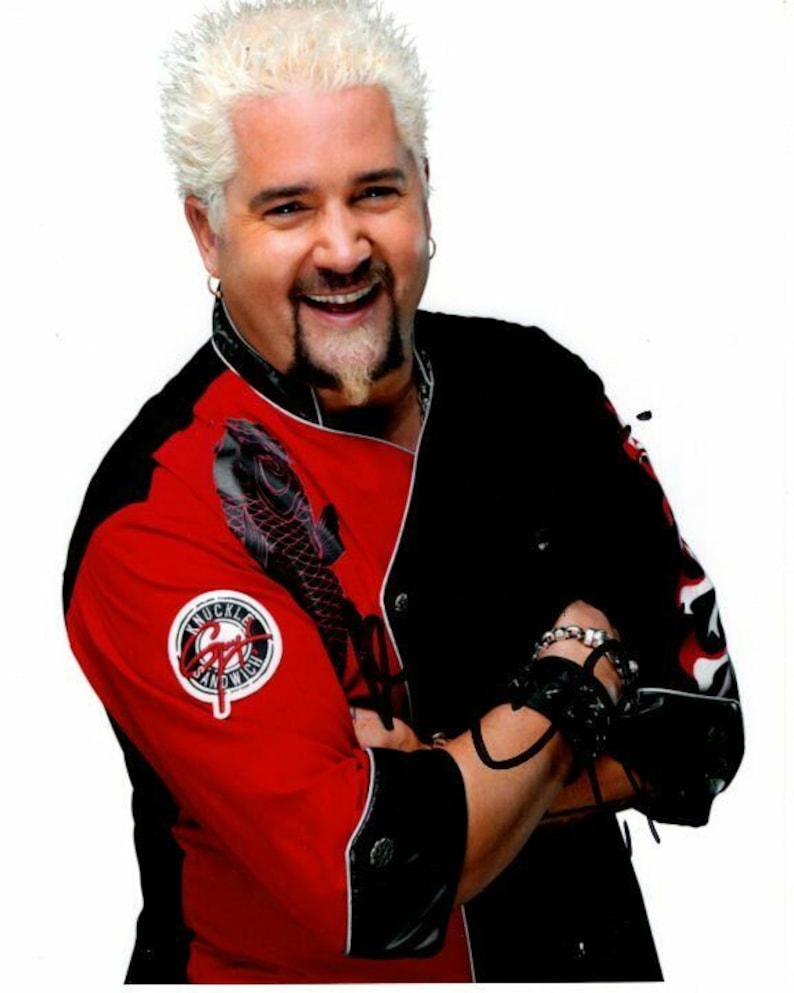 Guy Fieri Signed Autographed 8x10 Photo - Etsy