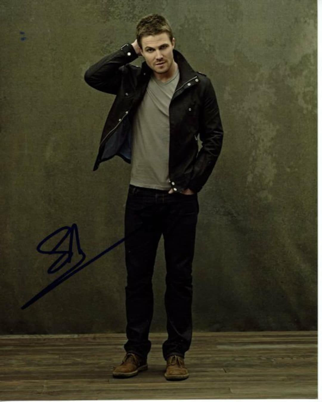Stephen Amell Signed Autographed 8x10 Arrow Oliver Queen Photo - Etsy