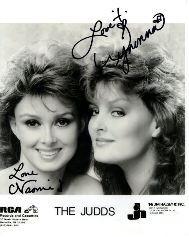 Naomi and Wynonna Judd Signed Autographed 8x10 the Judds Photo - Etsy