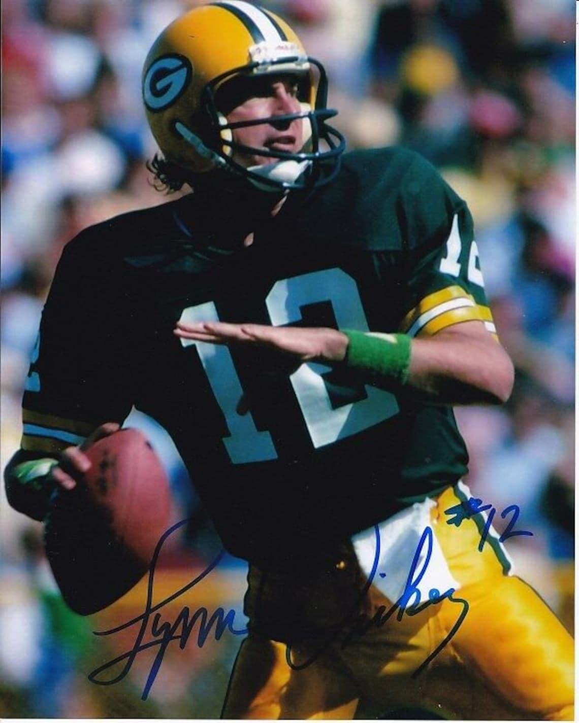 Lynn Dickey Signed Autographed 8x10 Nfl Green Bay Packers Photo - Etsy