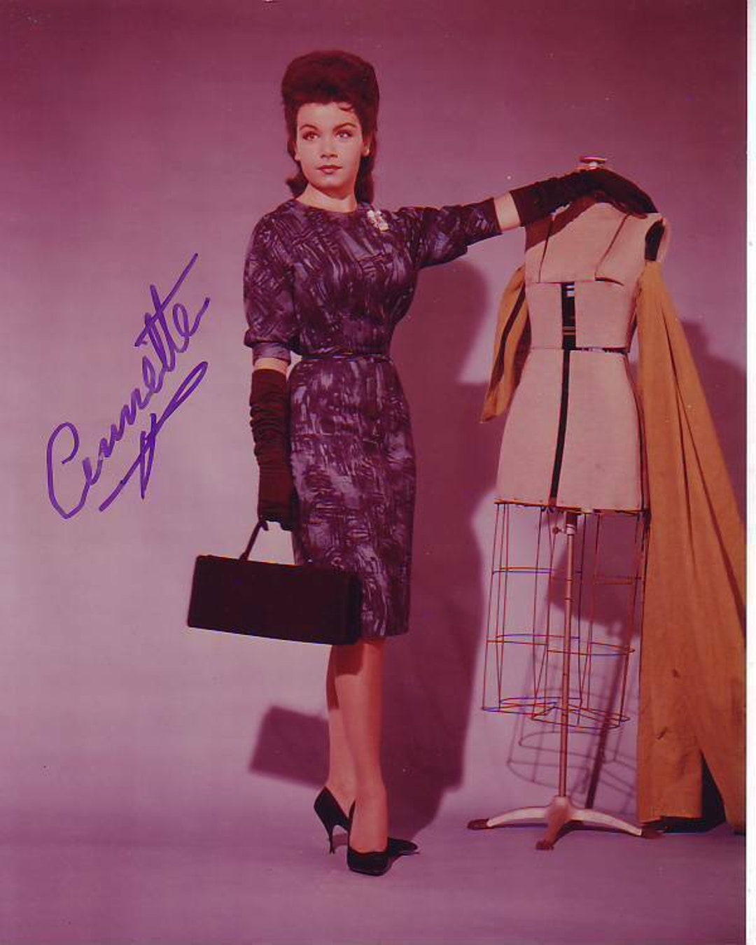 Annette Funicello Signed Autographed 8x10 Photo - Etsy