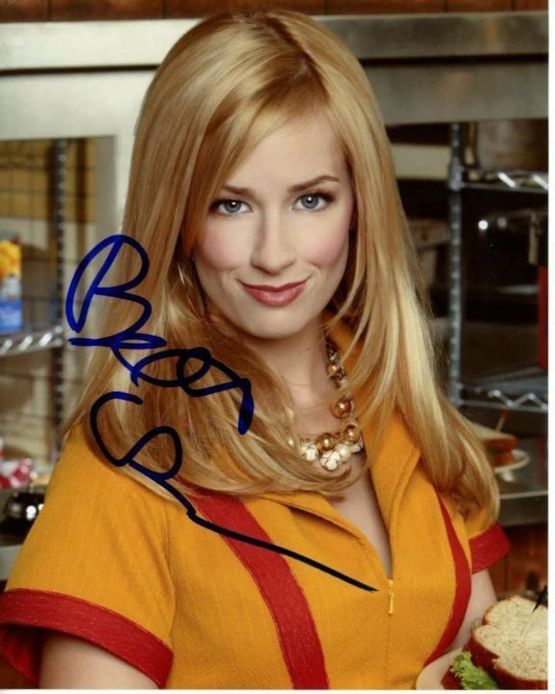 Beth Behrs Signed Autographed 2 Broke Girls Caroline Channing 8x10 ...