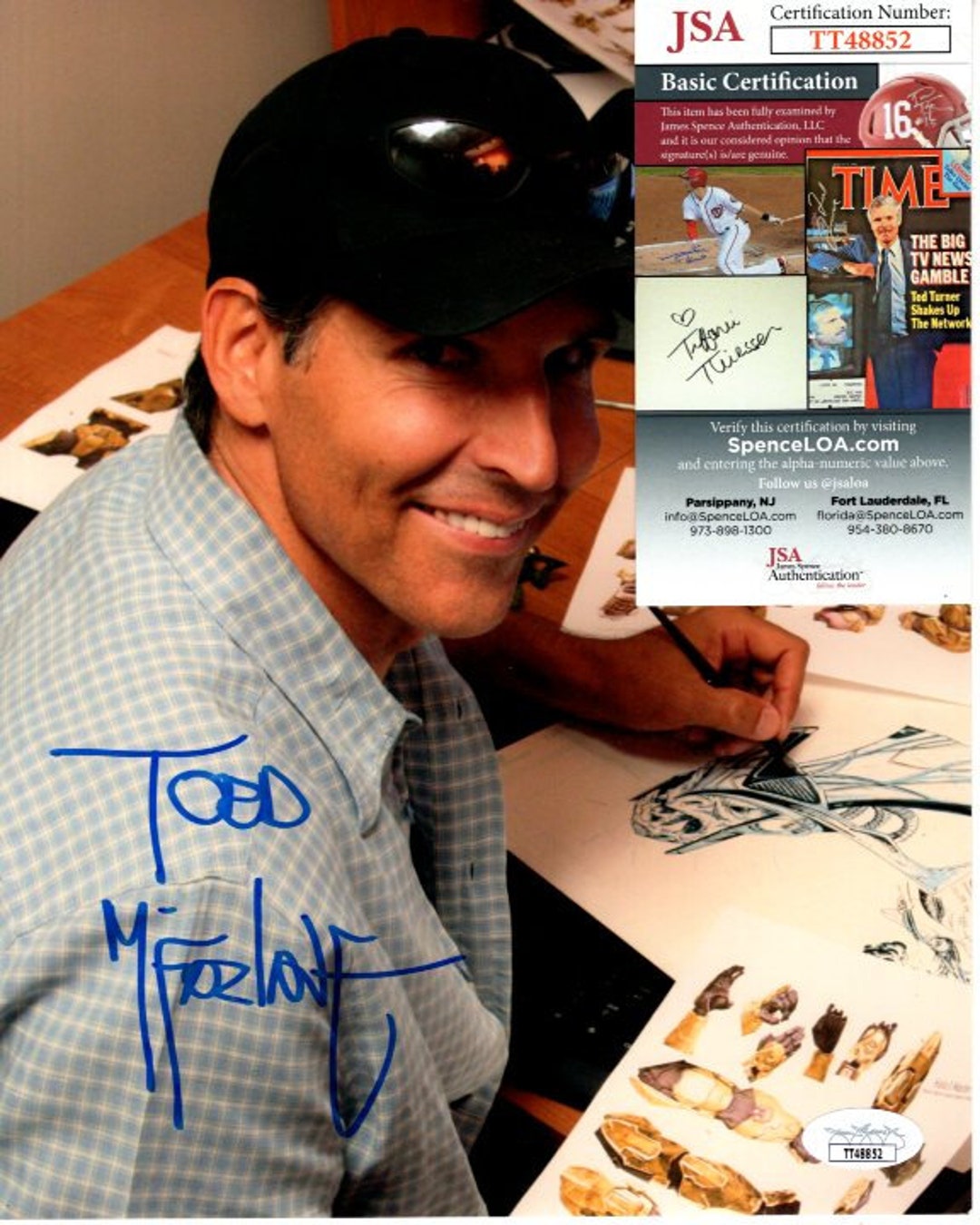 Todd Mcfarlane Signed Autographed 8x10 Spawn Photo JSA - Etsy