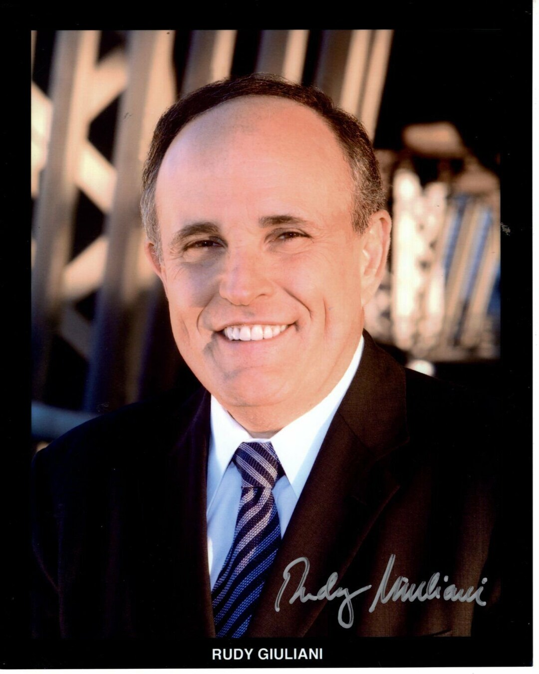 Rudy Giuliani Signed Autographed 8x10 Nyc Mayor Photo - Etsy