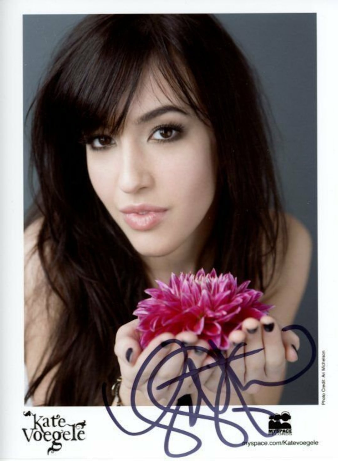 Kate Voegele Signed Autographed 8x10 Photo - Etsy