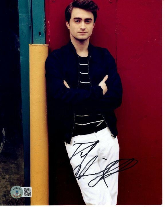 Daniel Radcliffe Signed 8x10 Photo Beckett Bas - Etsy