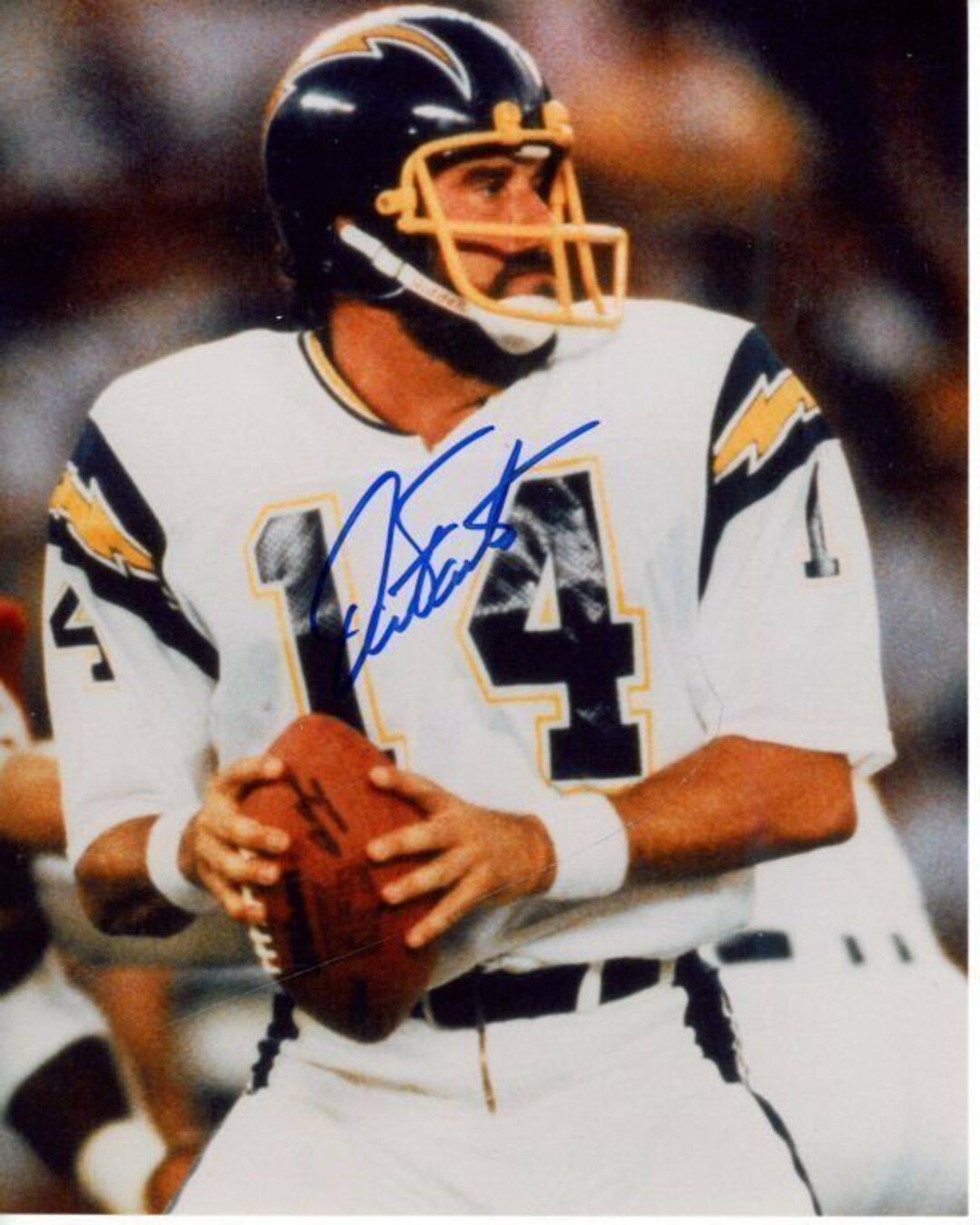 Dan Fouts Signed Autographed 8x10 Nfl San Diego Chargers Photo - Etsy