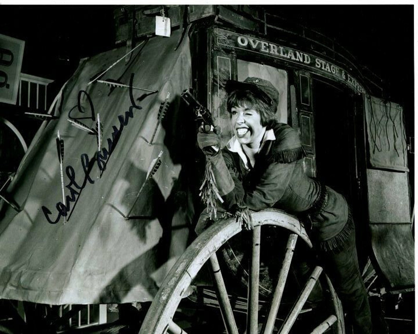 Carol Burnett Signed Autographed Calamity Jane 8x10 Photo - Etsy