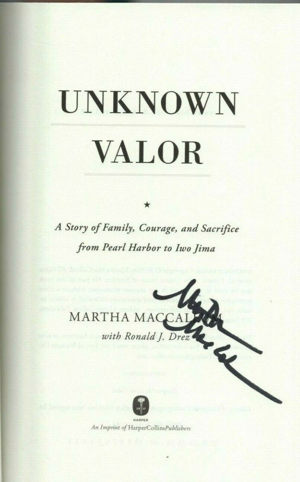 Martha Maccallum Signed Autographed 1st Edition Book - Etsy