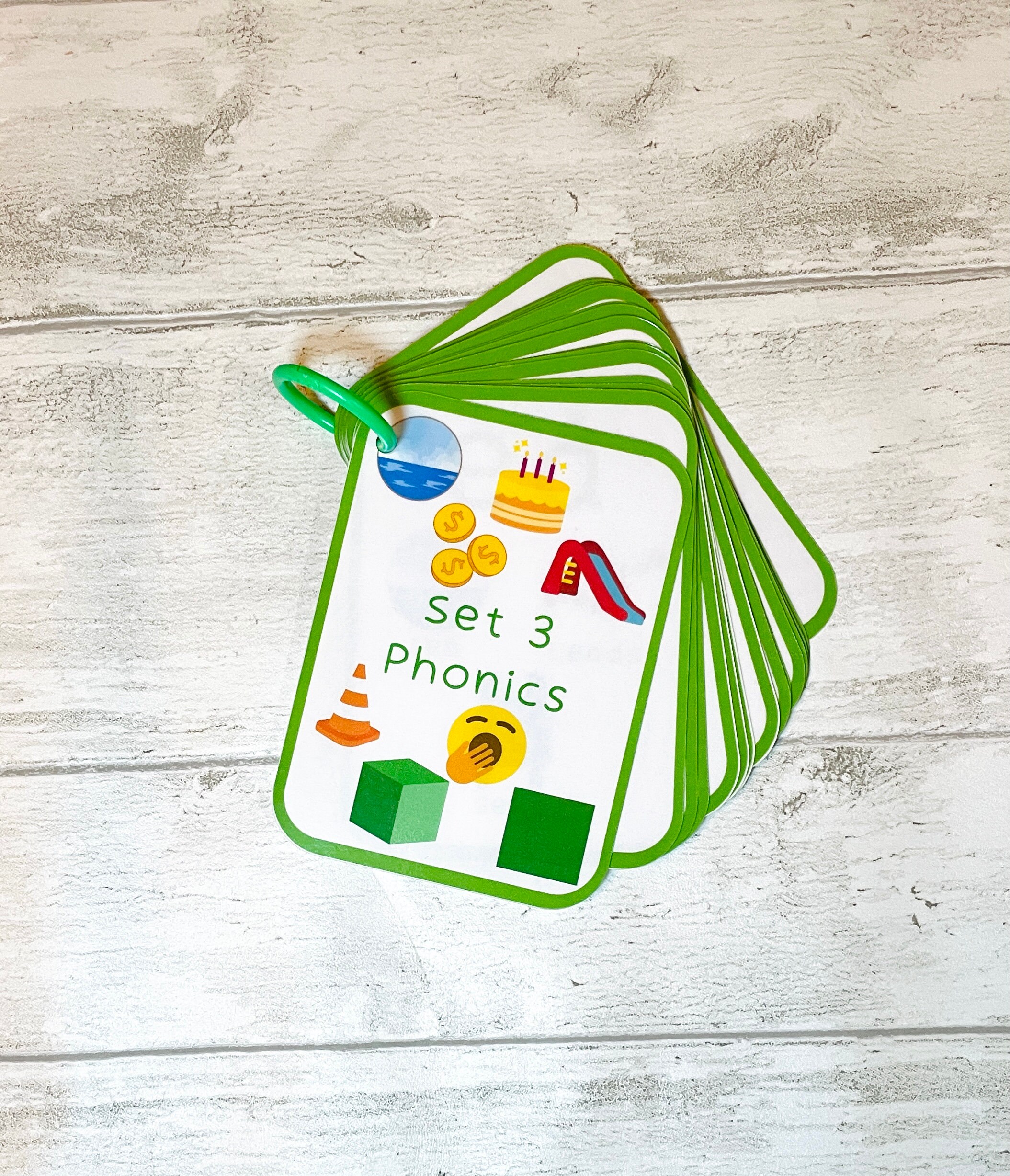 Phonics Flashcards, Children Phonics Learning, Set 1 Set 2 Set 3, Phase ...
