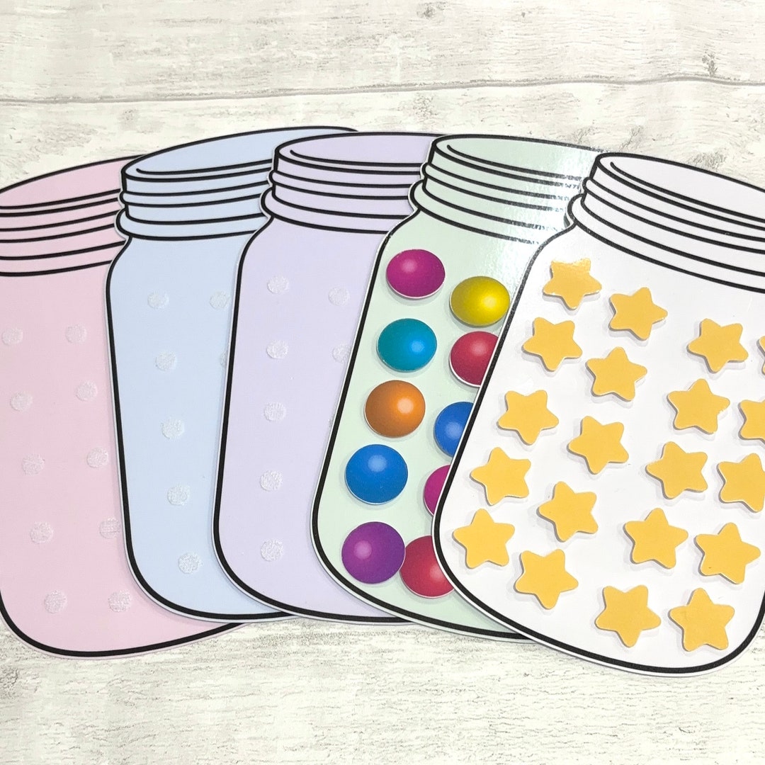 Marble Jar Reward Chart, Children's Star Charts, Potty Toilet Training ...