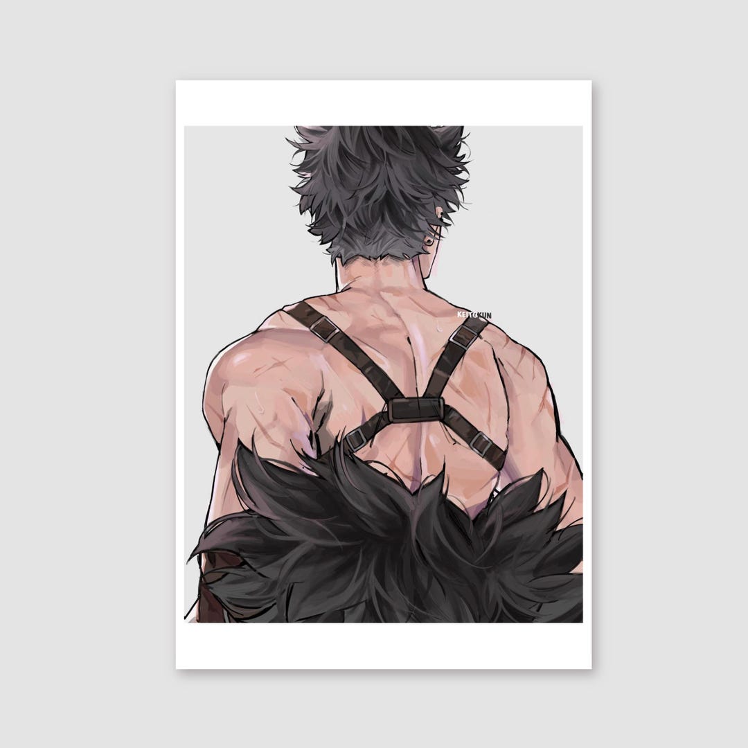 Wriothesley Back Ver. Genshin Impact PRINT - Etsy