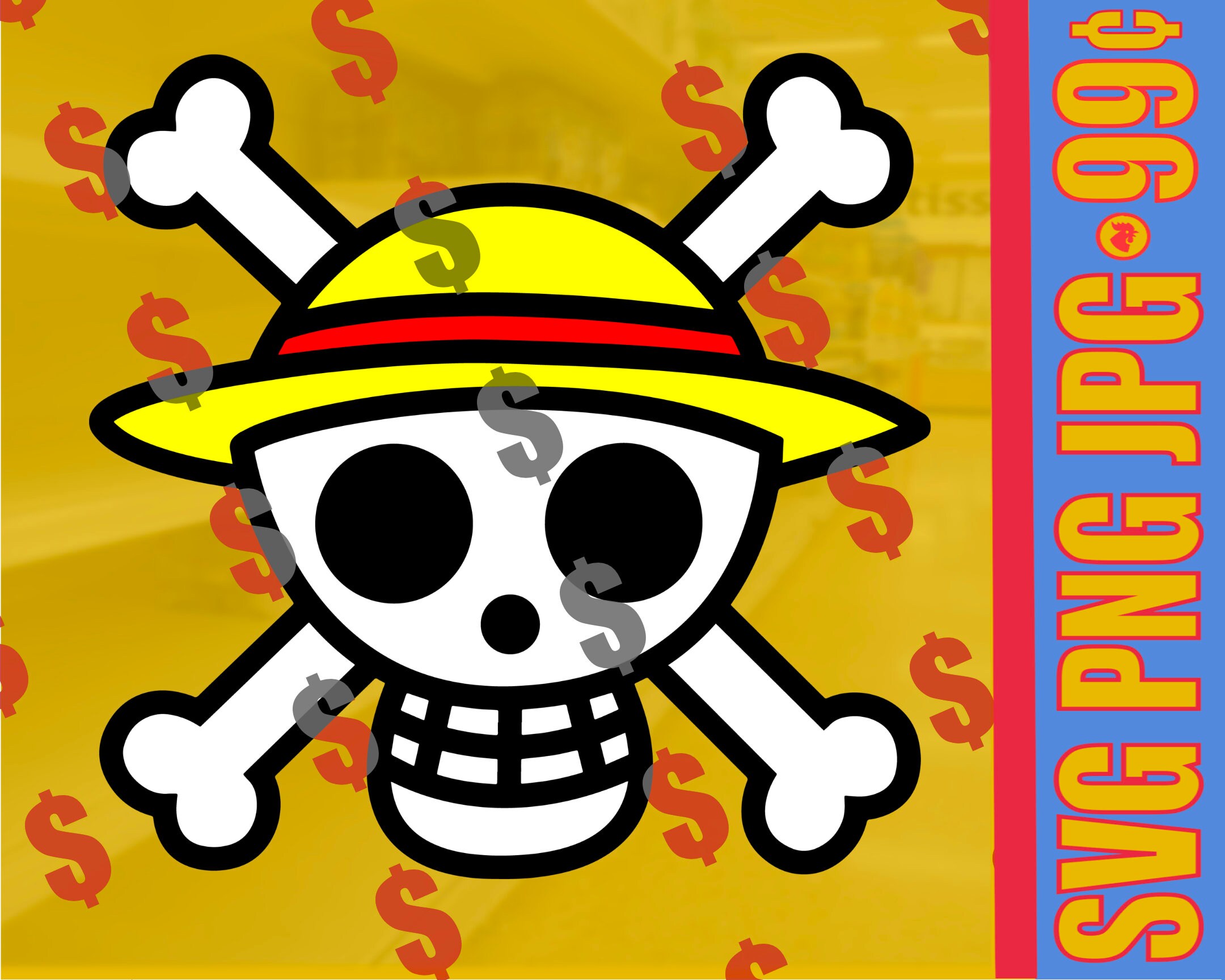One Piece: Luffy SVG - Etsy UK