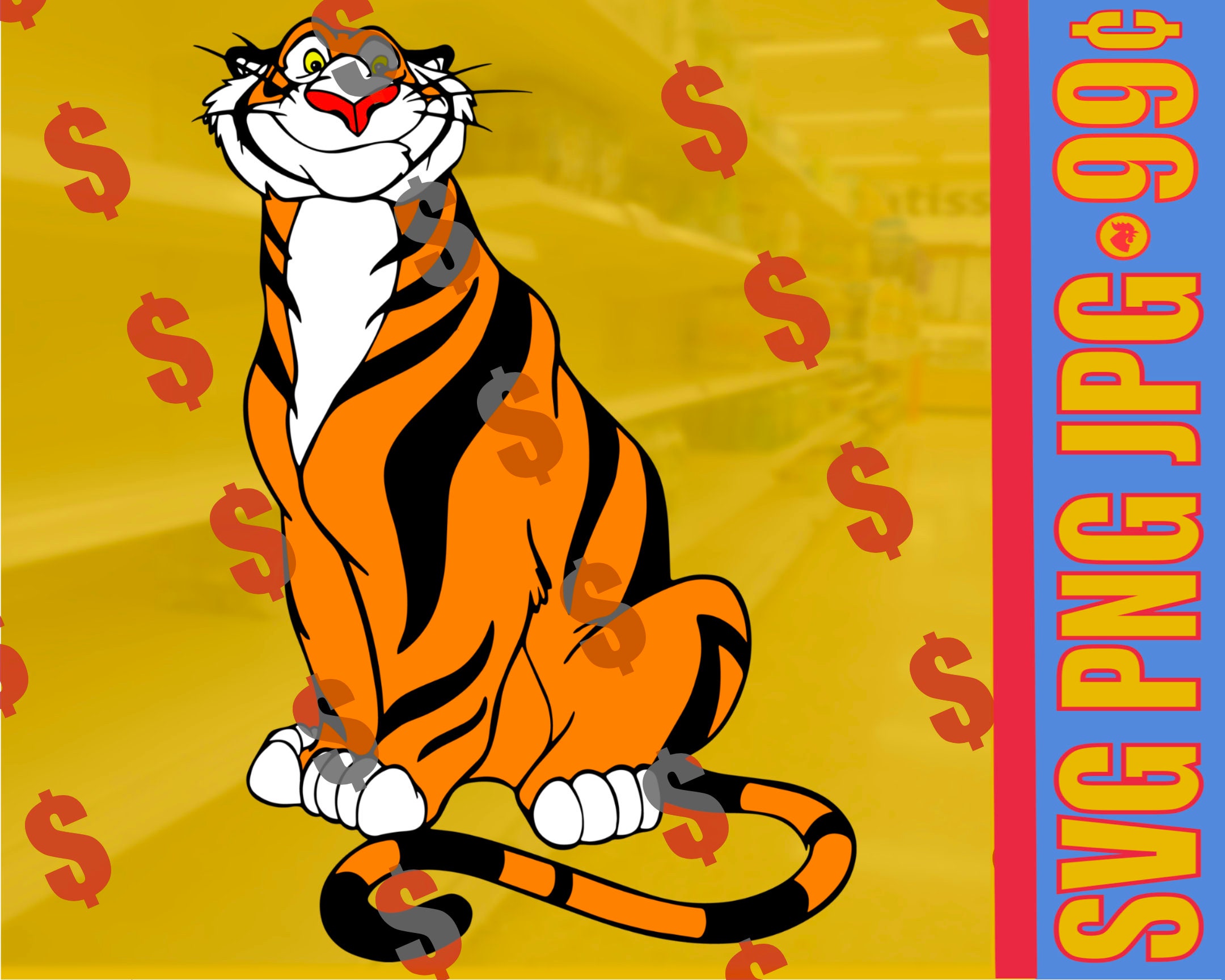 Aladdin: Rajah SVG - Etsy UK