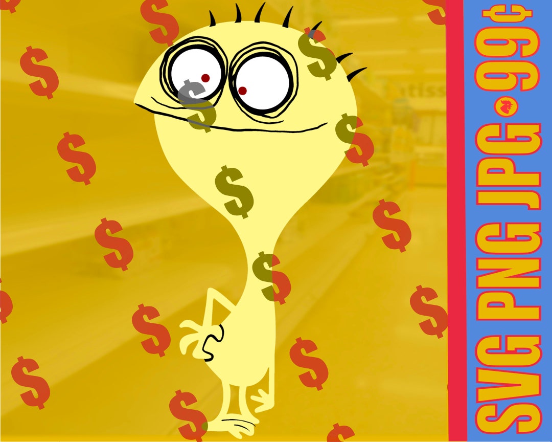 Foster's Home for Imaginary Friends: Cheese SVG - Etsy