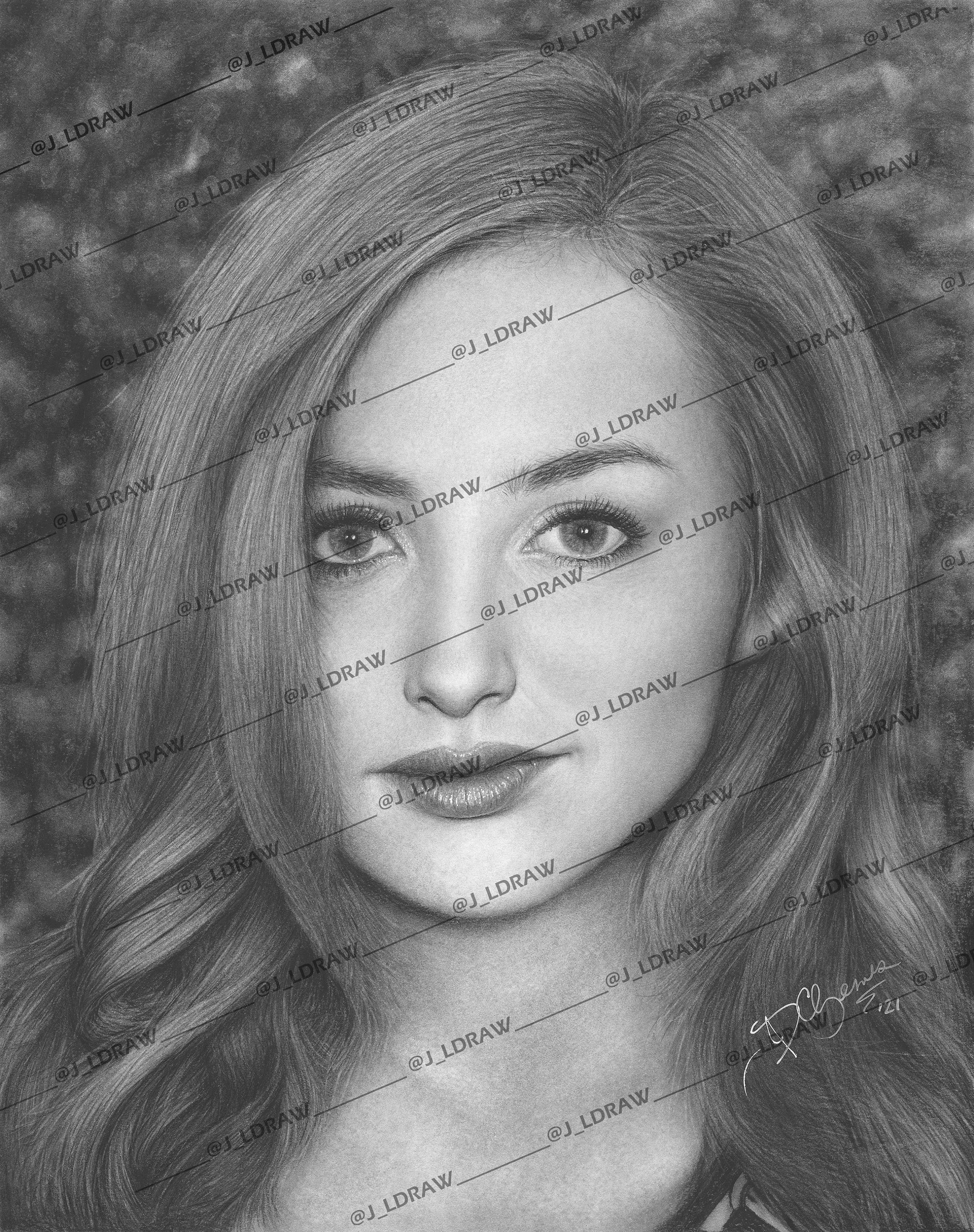 Portrait of Tory Nichols Cobra Kai Peyton List - Etsy