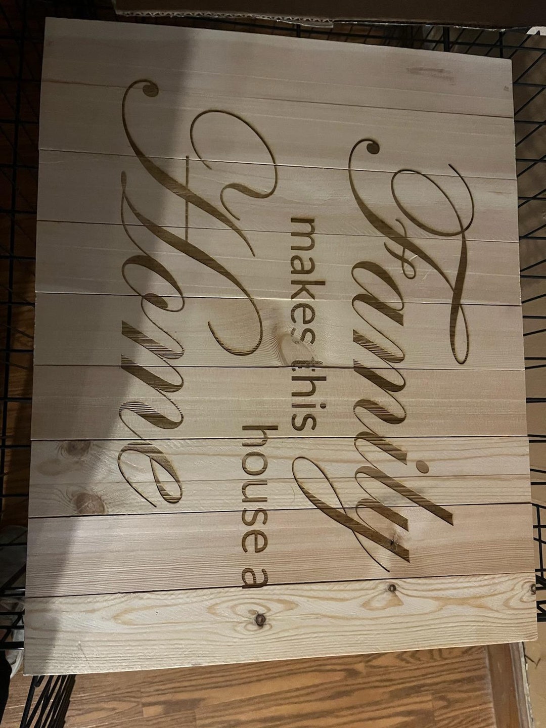 Family Large Sign - Etsy