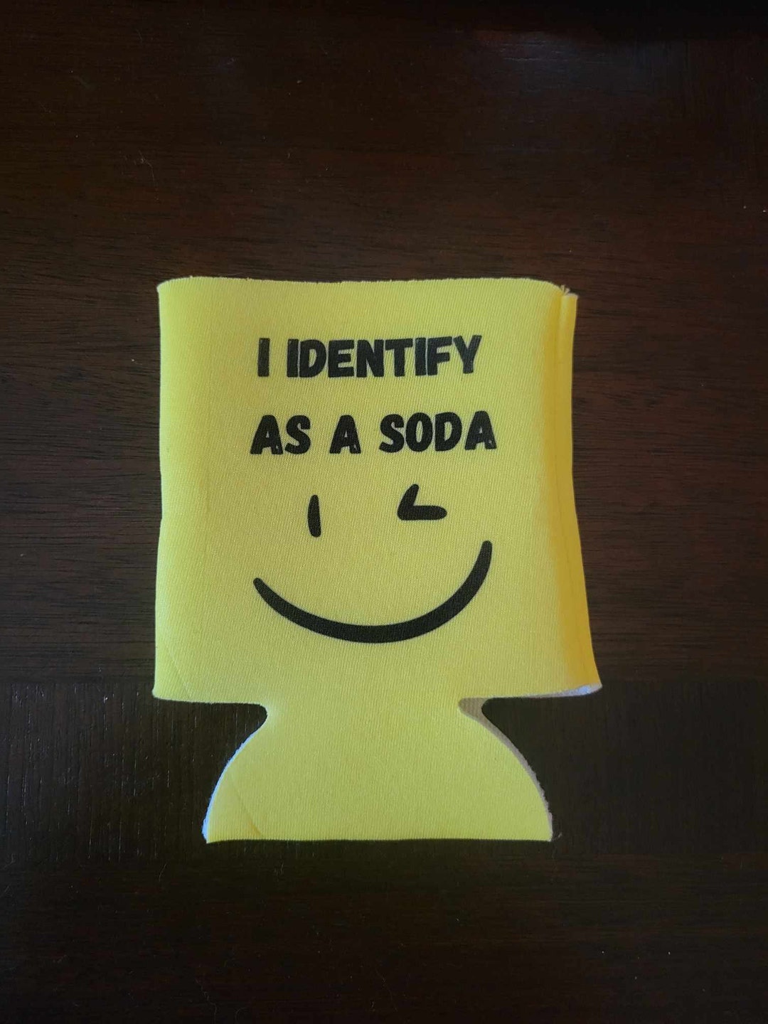 I Identify Can Sleeve - Etsy
