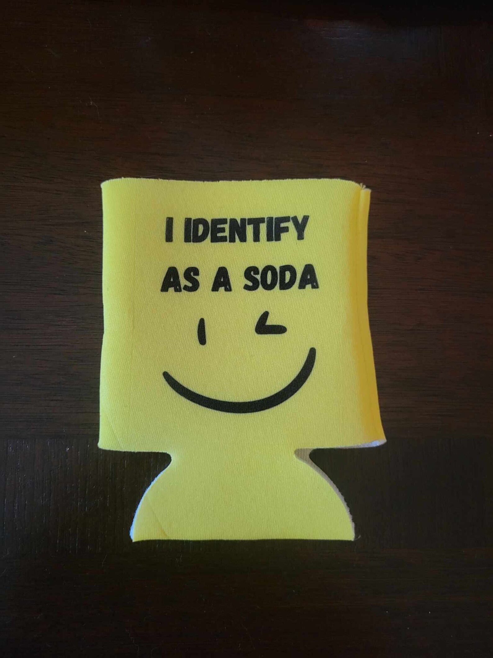 I Identify Can Sleeve - Etsy