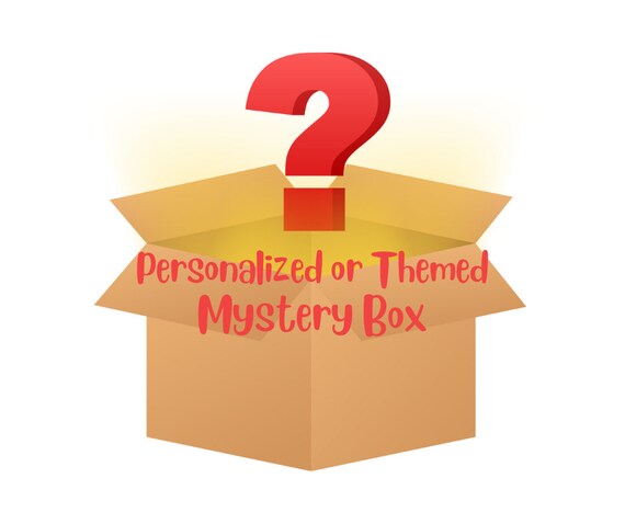 Personalized or Themed Mystery Box - Etsy