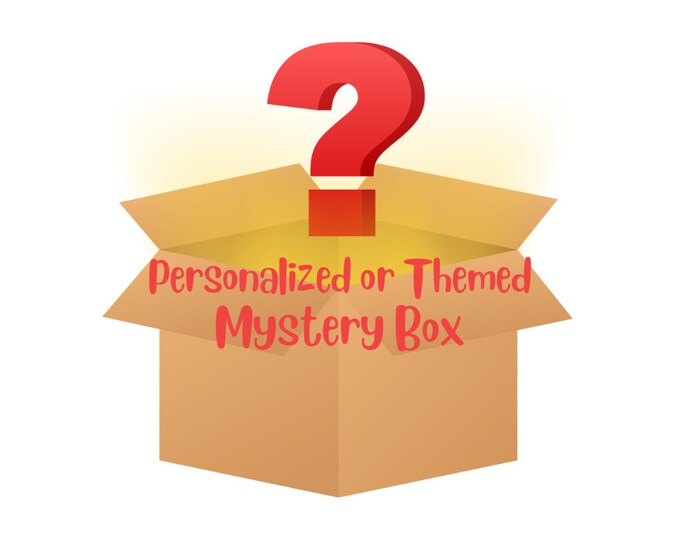 Personalized or Themed Mystery Box - Etsy