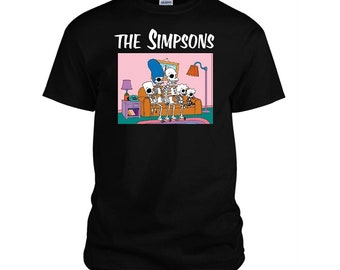 Simpsons Skeleton Shirt - Etsy