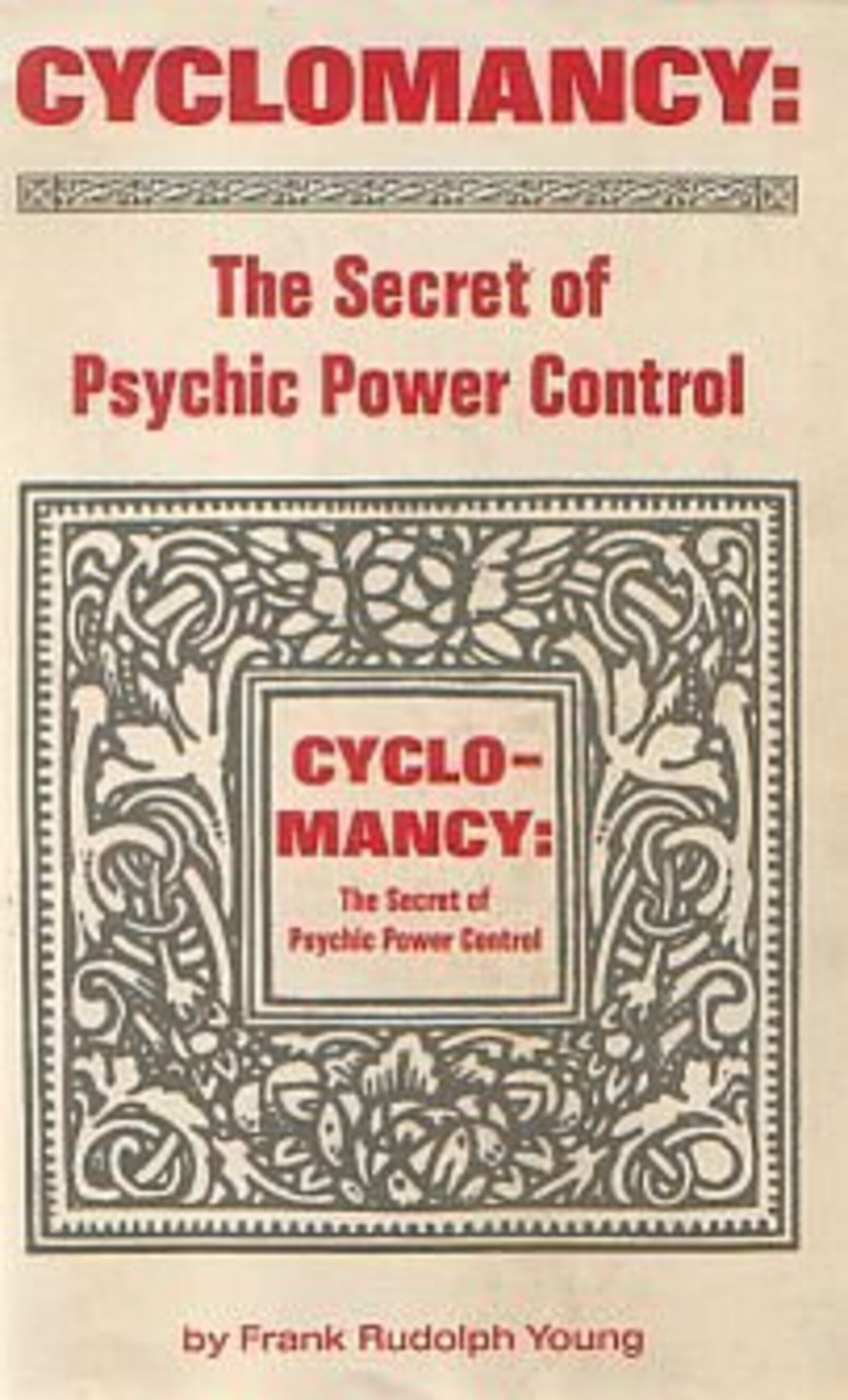 Cyclomancy the Secret of Psychic Power Control - Etsy