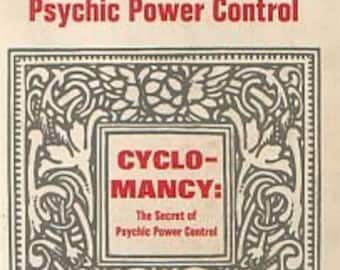 Cyclomancy: the Secret of Psychic Power Control - Etsy